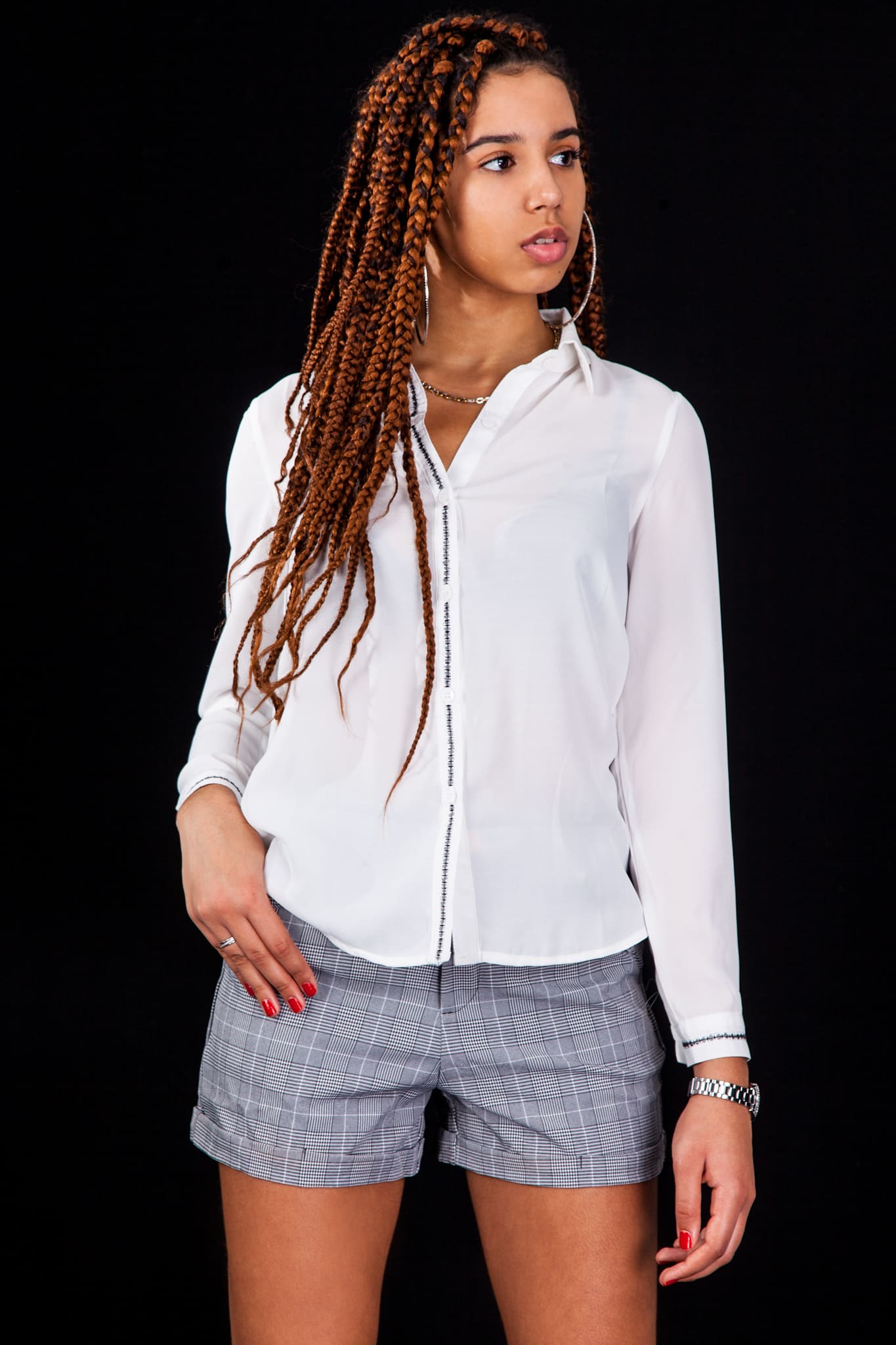 Short à carreaux - IDIAZ Fashion