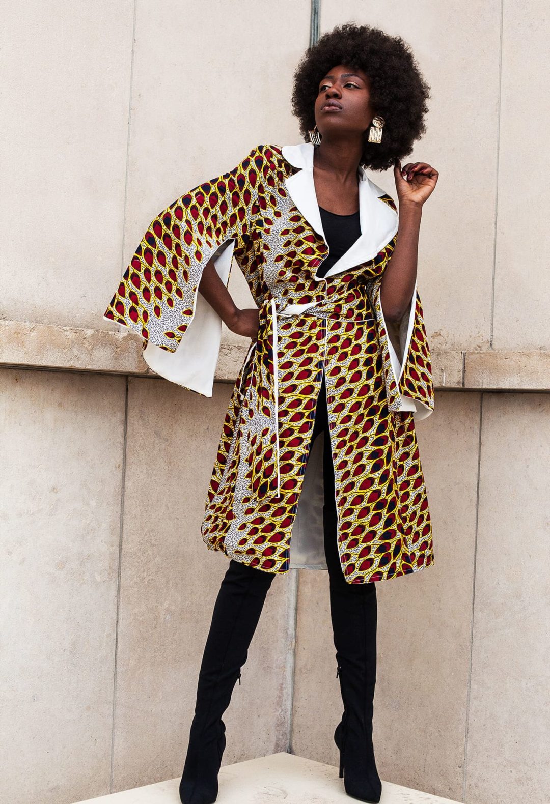 Veste cape double face - IDIAZ Fashion